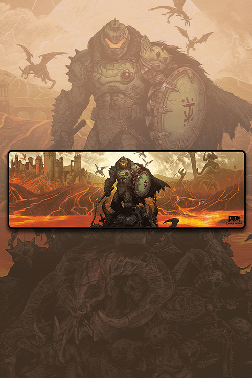 DOOM: The Dark Ages Slayer's Triumph Oversized Mousepad – Official ...
