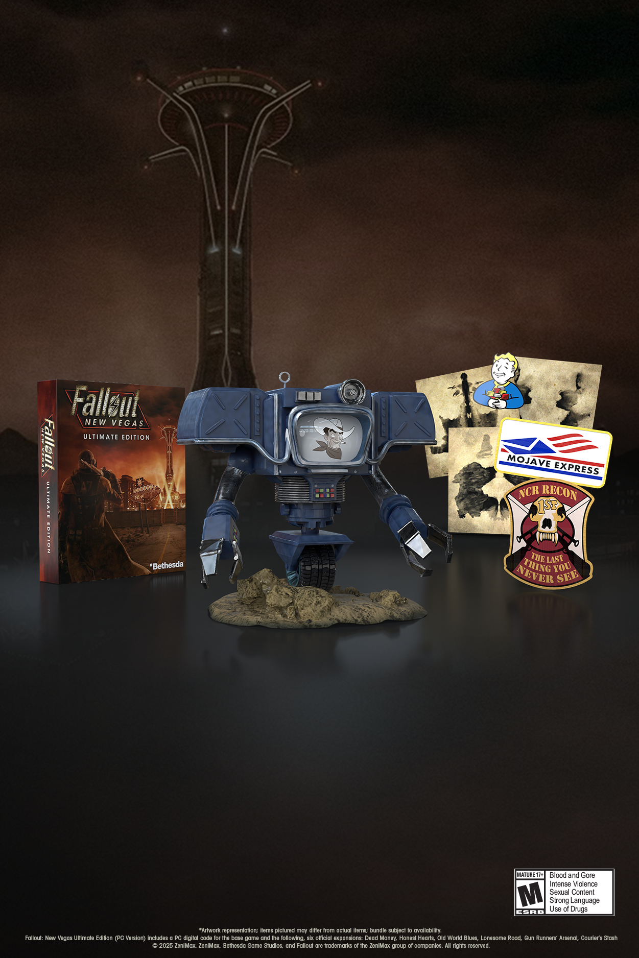 Fallout: New Vegas 15th Anniversary Bundle – Official Bethesda Gear Store