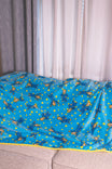 Fallout Well Rested Throw Blanket – Official Bethesda Gear Store