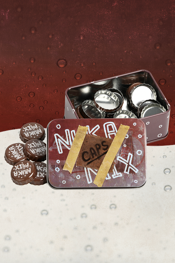 Fallout Bottle Cap Series: Nuka Mix with Collectible Tin – Official ...