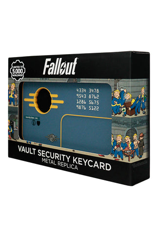 Fallout Vault Security Keycard Replica – Official Bethesda Gear Store