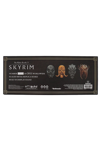 The Elder Scrolls V Skyrim Set of 4 Dragon Priest Masks – Official ...