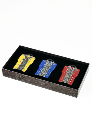 DOOM: The Dark Ages Keycard 3-Pack – Official Bethesda Gear Store