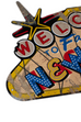 Fallout Welcome to New Vegas Metal Sign – Official Bethesda Gear Store