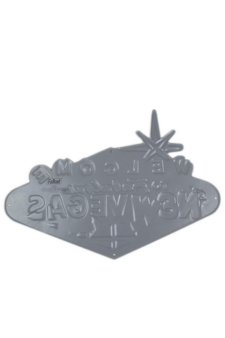 Fallout Welcome to New Vegas Metal Sign – Official Bethesda Gear Store