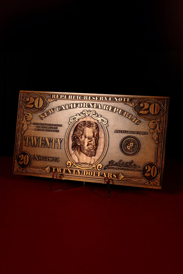 Fallout New Vegas Replica NCR $20 Bill – Official Bethesda Gear Store