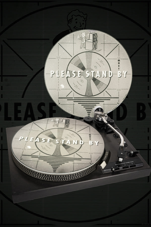 Fallout Please Stand By Record Slip Mat – Official Bethesda Gear Store