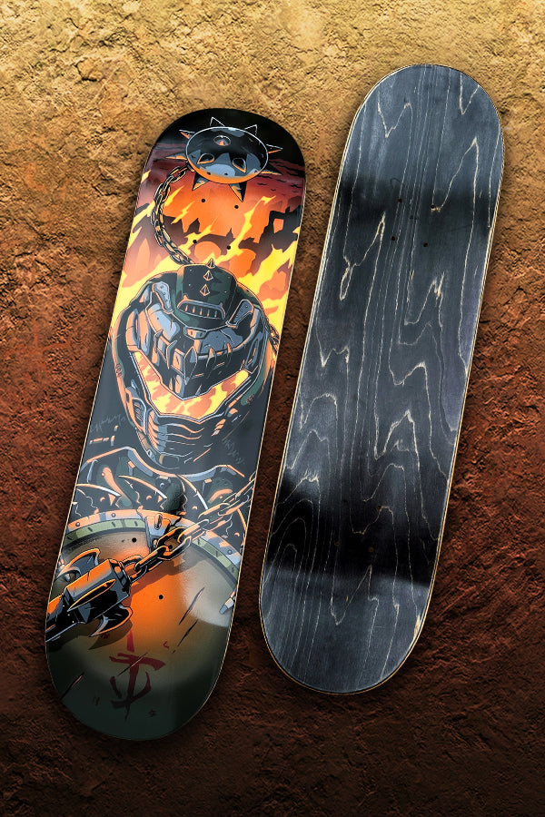 DOOM: The Dark Ages Slayer Skate Deck – Official Bethesda Gear Store