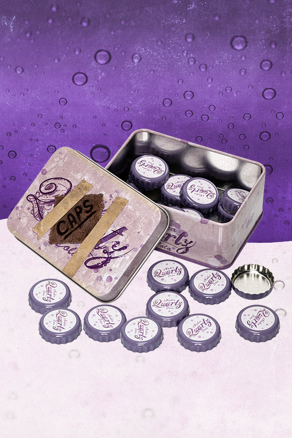 Fallout Bottle Cap Series: Nuka-Cola Quartz with Collectible Tin ...