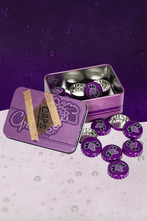 Fallout Bottle Cap Series: Nuka Grape with Collectible Tin – Official ...