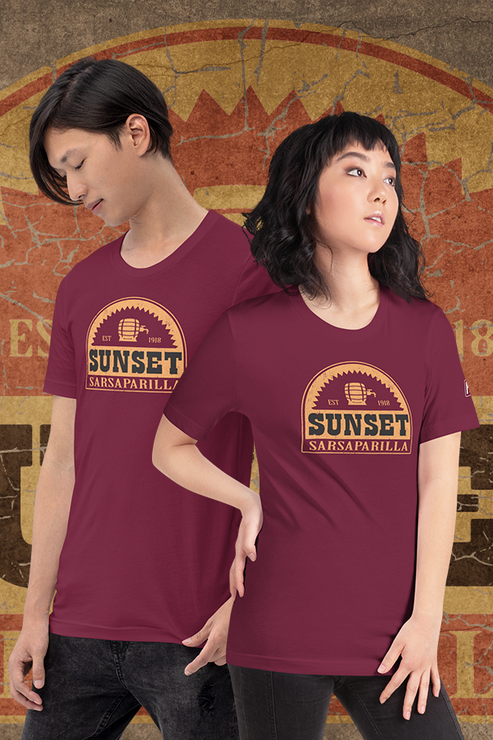 Fallout Sunset Sarsaparilla Tee – Official Bethesda Gear Store