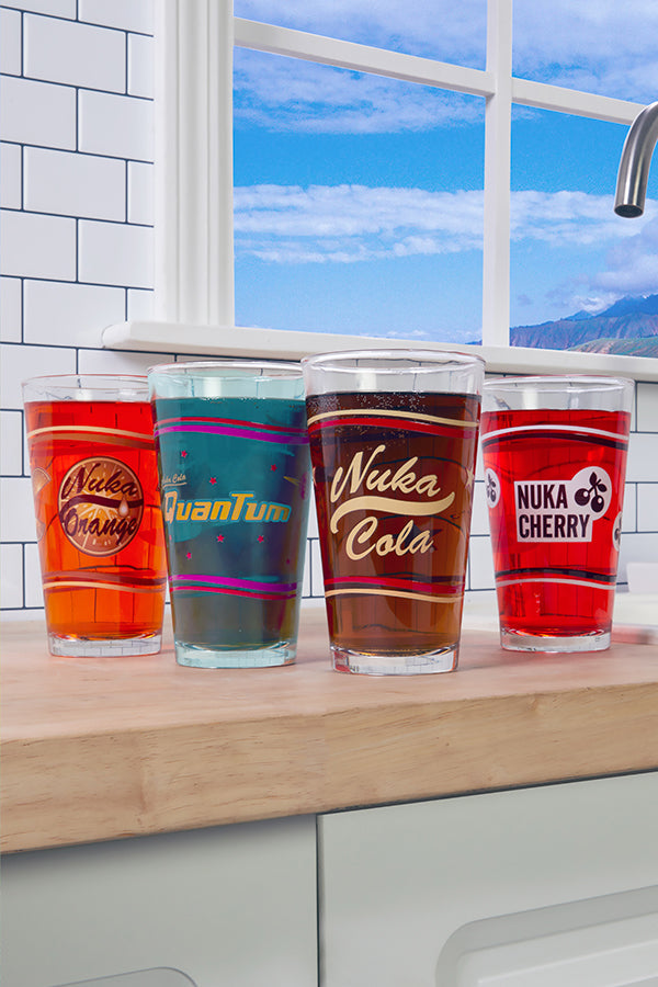 Fallout Nuka-Cola Pub Glass Set – Official Bethesda Gear Store
