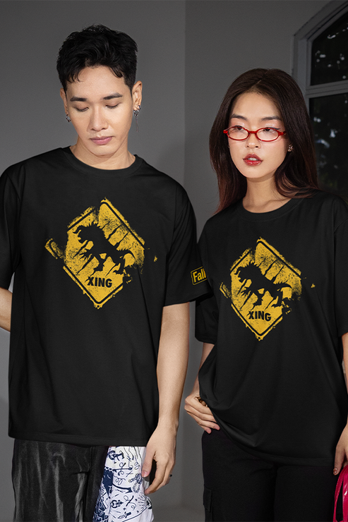 Fallout Deathclaw Crossing Tee – Official Bethesda Gear Store