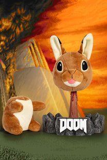 DOOM Daisy Plush with Base and Pike – Official Bethesda Gear Store