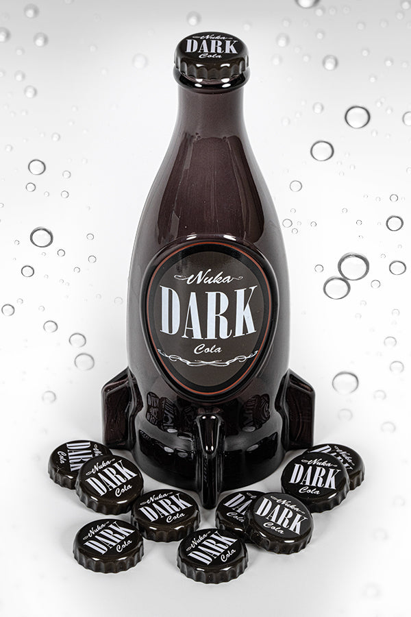 Fallout Nuka-Cola Dark Glass Bottle and Cap – Official Bethesda Gear Store