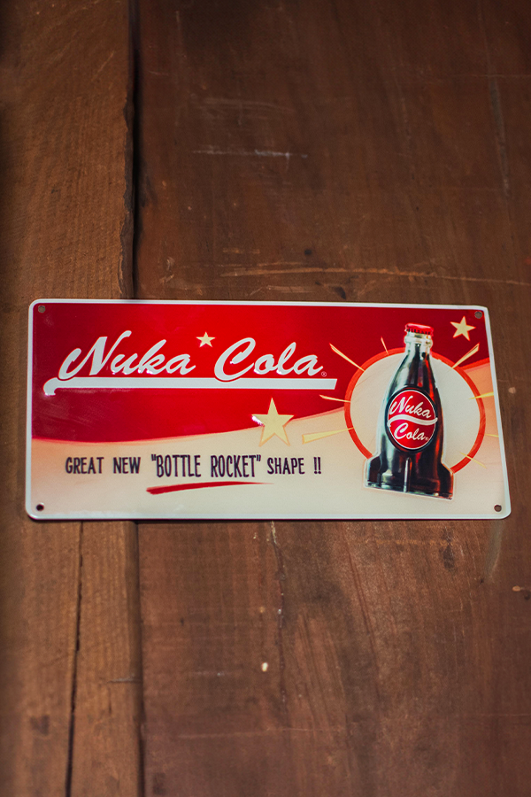 Fallout Nuka-Cola Tin Sign – Official Bethesda Gear Store