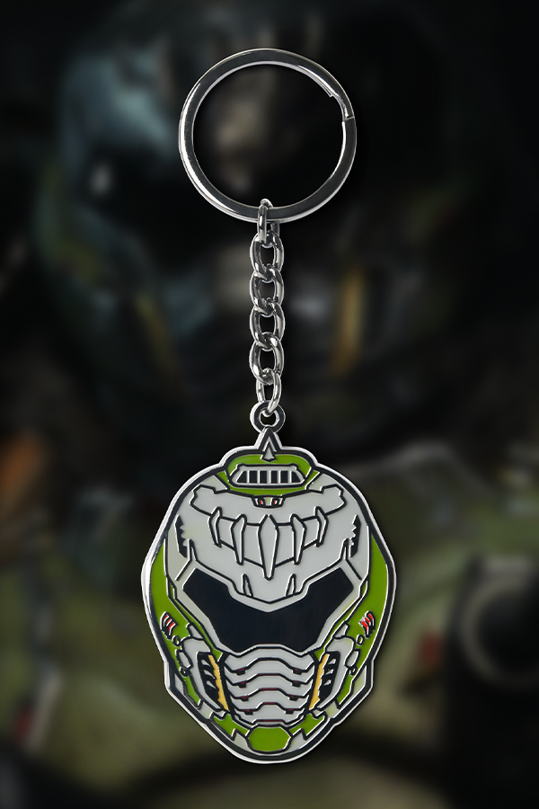 DOOM: The Dark Ages Slayer Helmet Keychain – Official Bethesda Gear Store