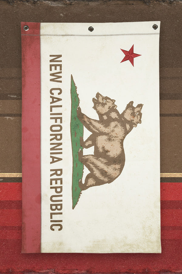 Fallout NCR Canvas Banner – Official Bethesda Gear Store