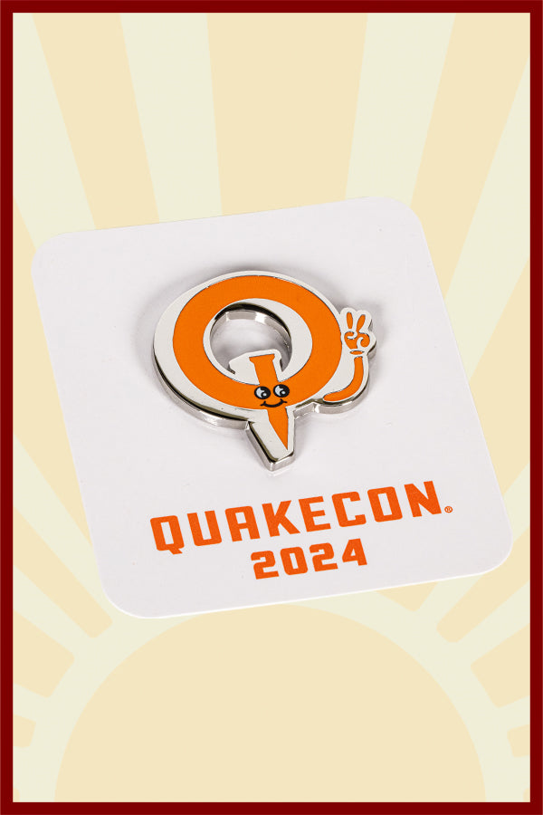 QuakeCon 2024 Enamel Pin – Official Bethesda Gear Store