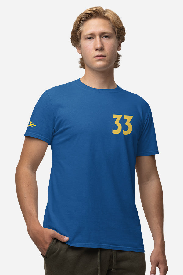 Fallout Vault 33 Tee – Official Bethesda Gear Store