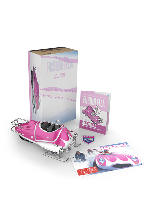 Fallout Hot Pink Snowtrack Flea Die-Cast Replica (Bethesda Gear Exclus ...
