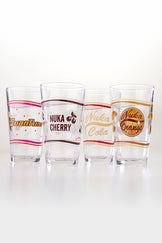 Fallout Nuka-Cola Pub Glass Set – Official Bethesda Gear Store