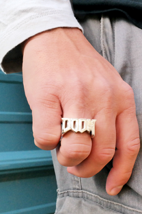 DOOM Classic Logo Metal Ring – Official Bethesda Gear Store