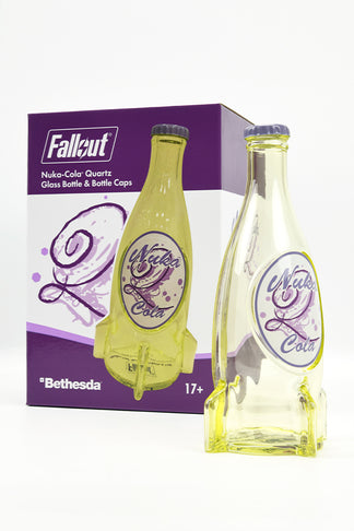 Fallout Nuka-Cola Quartz Glass Bottle & Caps – Official Bethesda Gear Store