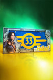 Fallout Series Vault 33 Metal License Plate – Official Bethesda Gear Store