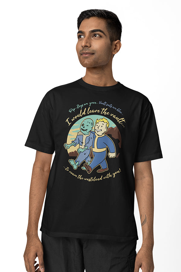 Fallout Wasteland Valentine Tee (GWP Card) – Official Bethesda Gear Store