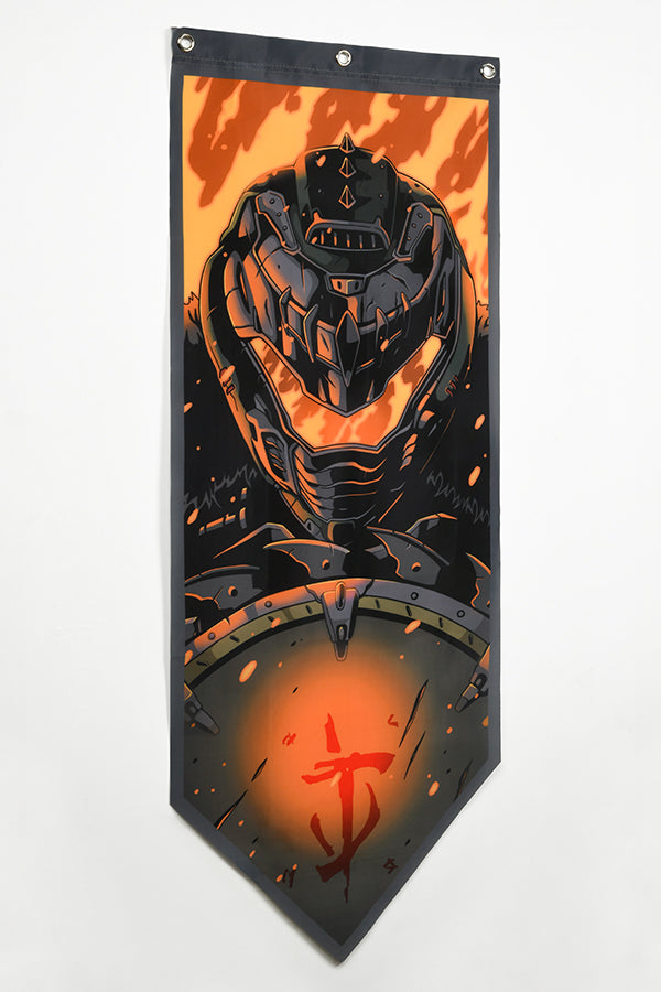 DOOM: The Dark Ages Wall Banner – Official Bethesda Gear Store