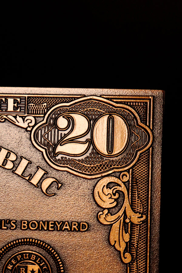Fallout New Vegas Replica NCR $20 Bill – Official Bethesda Gear Store