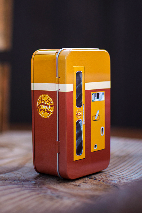 Fallout Nuka Orange Coin Mini Fridge Tin – Official Bethesda Gear Store
