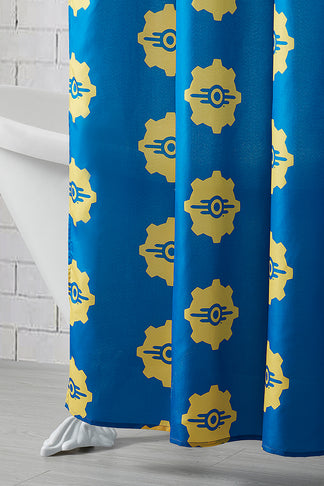 Fallout Vault-Tec Shower Curtain – Official Bethesda Gear Store