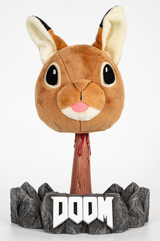 DOOM Daisy Plush with Base and Pike – Official Bethesda Gear Store