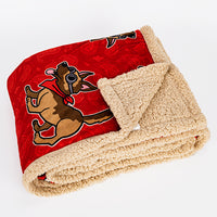 Fallout Dogmeat Toss Throw Blanket – Official Bethesda Gear Store