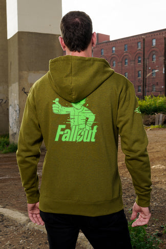 Fallout Analog Pip-Boy Zip-Up Hoodie – Official Bethesda Gear Store