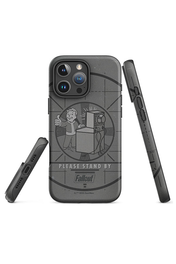 Fallout Please Stand By iPhone Phone Case – Official Bethesda Gear Store