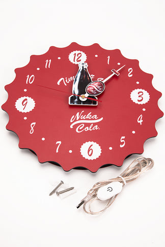 Fallout Time For A Nuka-Cola Wall Clock – Official Bethesda Gear Store