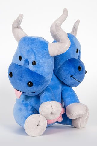 Fallout Blue Brahmin Plush – Official Bethesda Gear Store