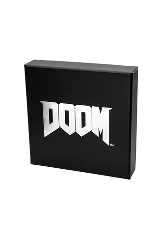 DOOM Classic Logo Metal Ring – Official Bethesda Gear Store