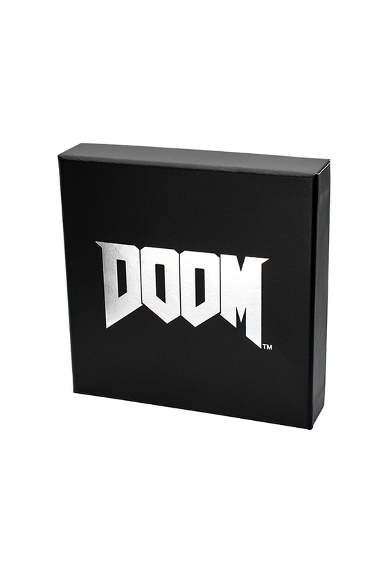 DOOM Classic Logo Metal Ring – Official Bethesda Gear Store