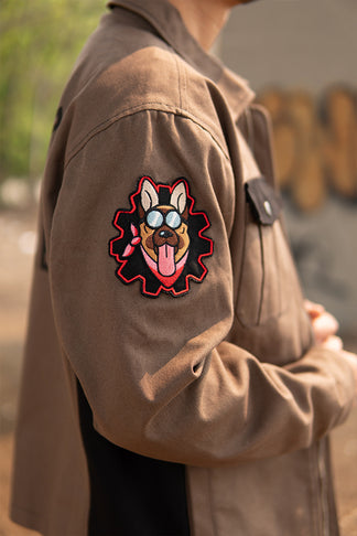 Fallout Dogmeat Tracker Canvas Jacket – Official Bethesda Gear Store