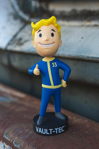 Fallout Vault Boy 33 Charisma Bobblehead – Official Bethesda Gear Store