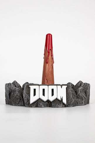 DOOM Daisy Plush with Base and Pike – Official Bethesda Gear Store