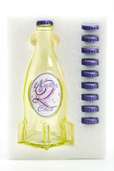 Fallout Nuka-Cola Quartz Glass Bottle & Caps – Official Bethesda Gear Store