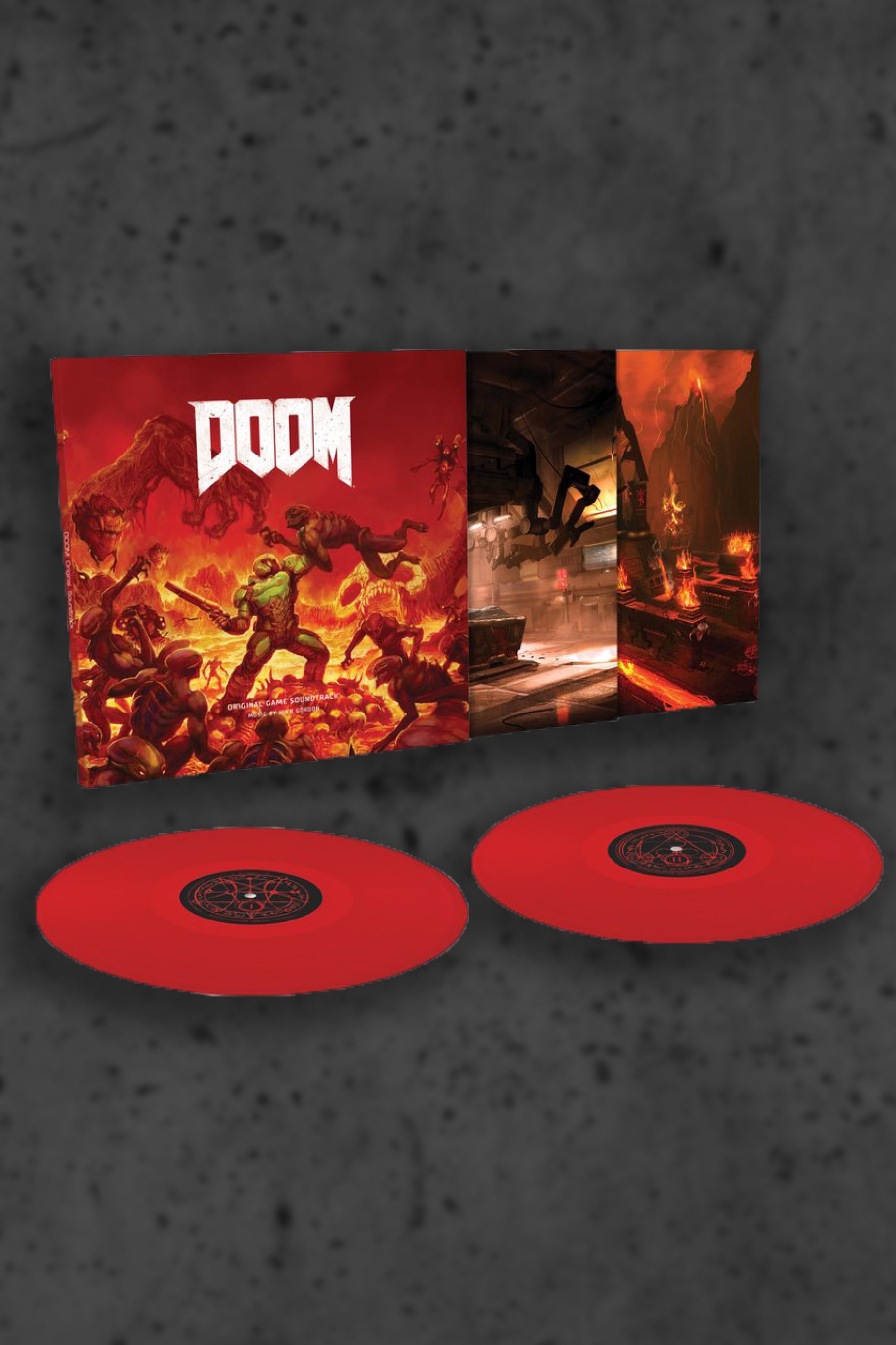 DOOM Deluxe Double Vinyl Record – Official Bethesda Gear Store