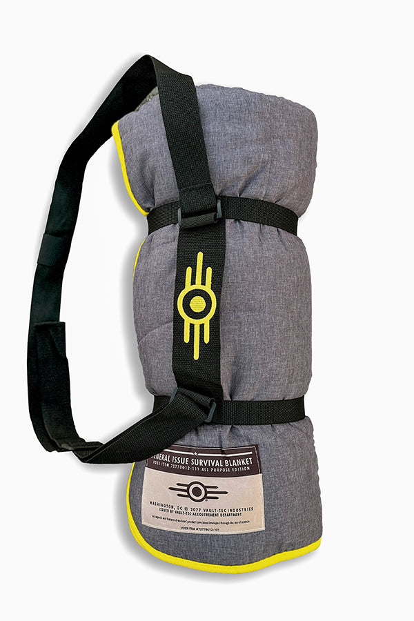 Fallout Vault-Tec General Issue Survival Blanket – Official Bethesda ... Fallout Vault-Tec General Issue Survival Blanket – Official Bethesda ...
