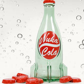 Fallout Nuka Cola Glass Bottle & Cap | Nuka Cola | Fallout Merch ...
