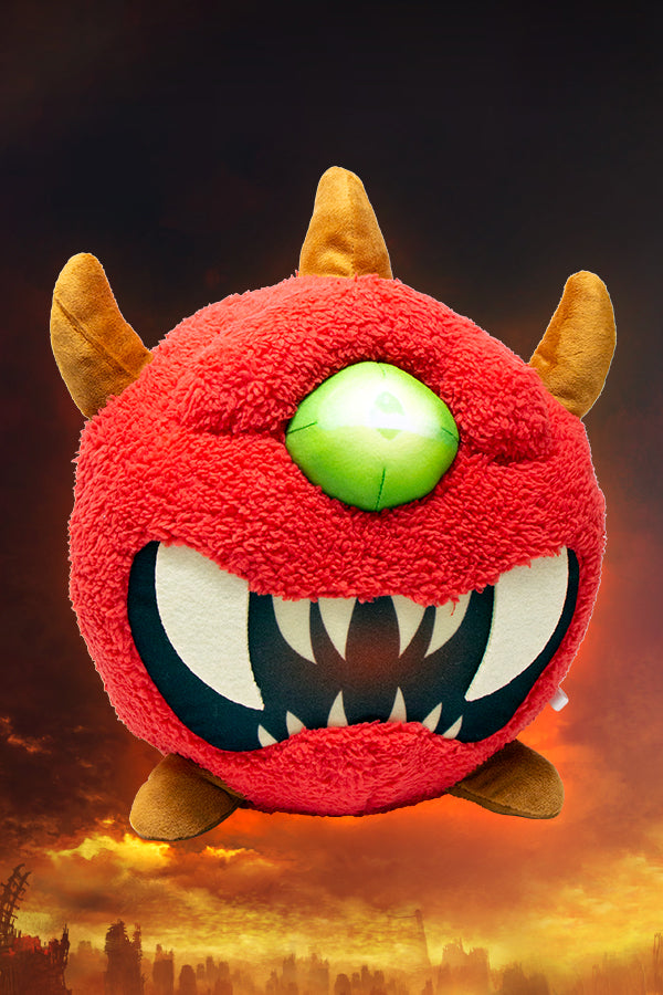 DOOM Classic Oversized Cacodemon Plush – Official Bethesda Gear Store